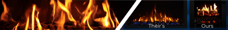 Holographic Electric Fireplaces HoloFlame™ - How It Works