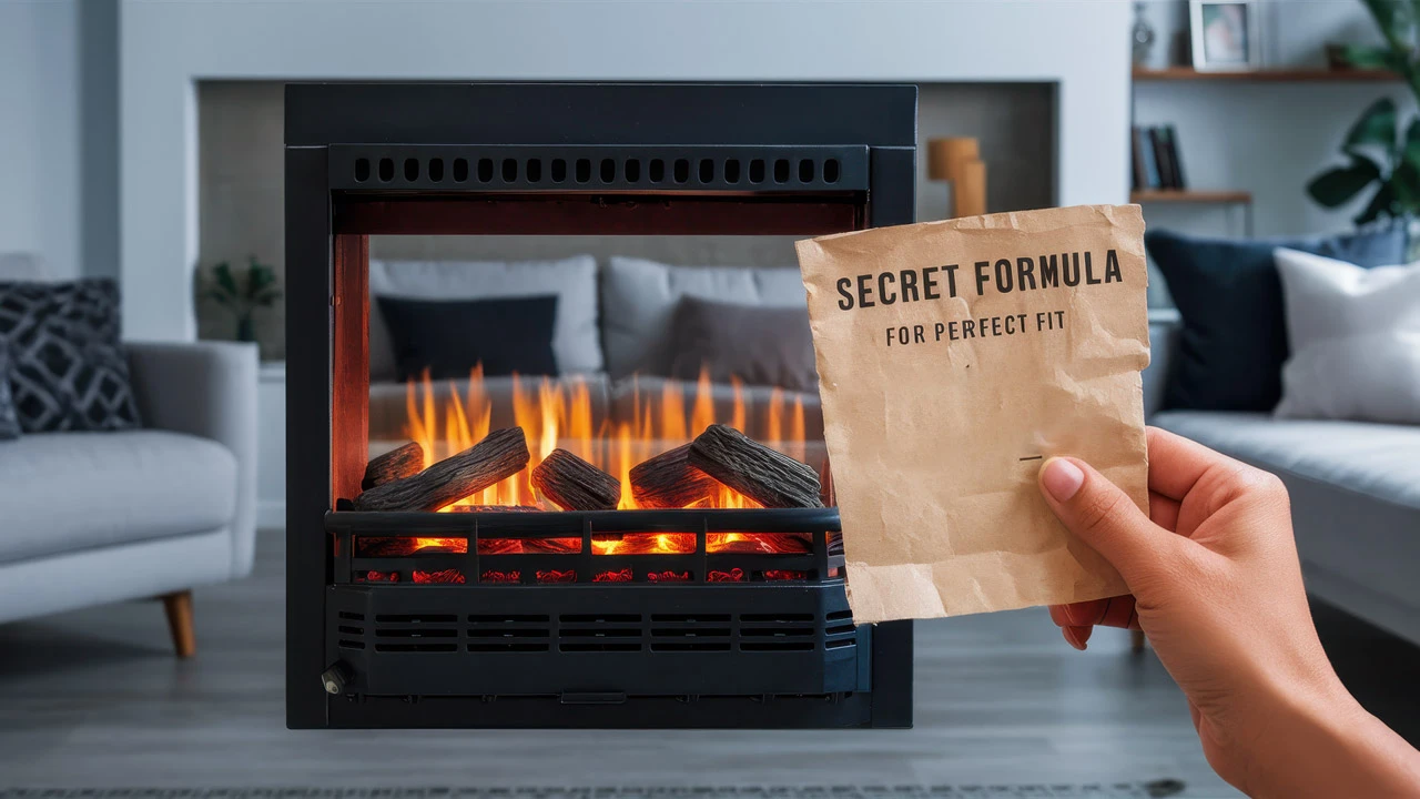 ᑕ ᑐ The Secret Formula for a Perfect-Fitting Electric Fireplace Insert ...