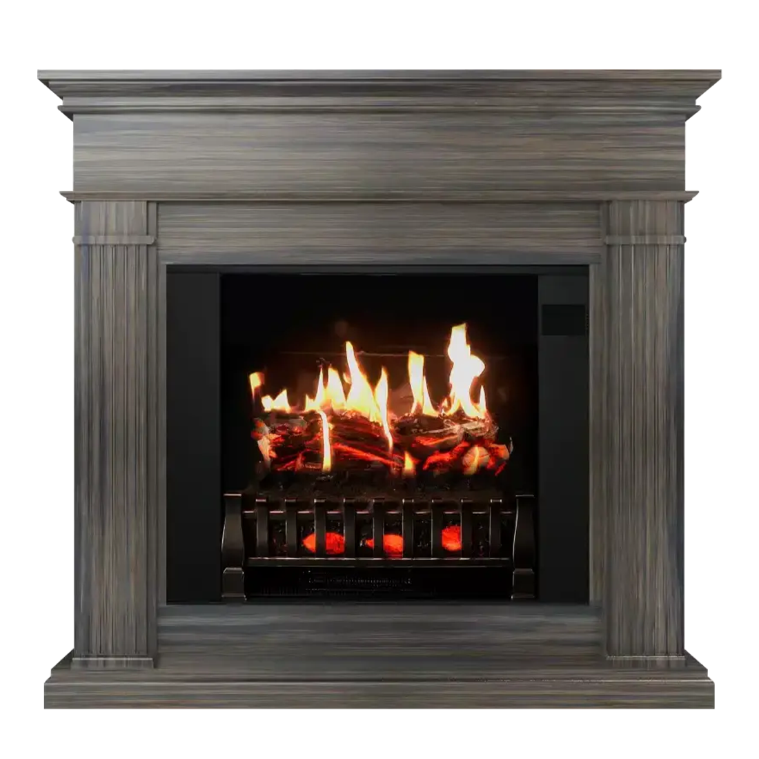 Morpheus Compact Electric Fireplace Mantel & Insert with Sound and ...