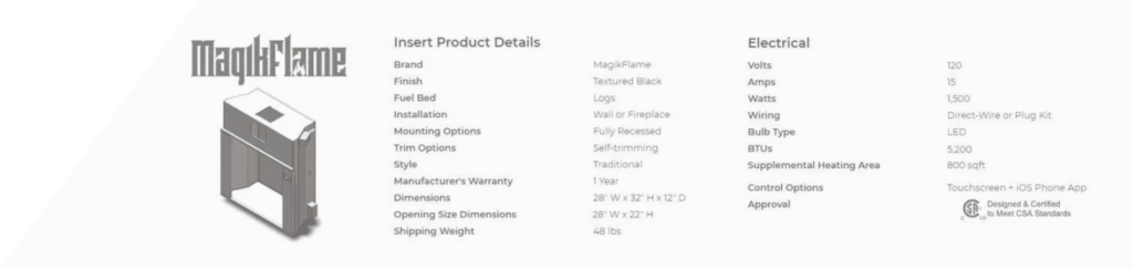 ᑕ ᑐ How to Install an Electric Fireplace Insert - MagikFlame