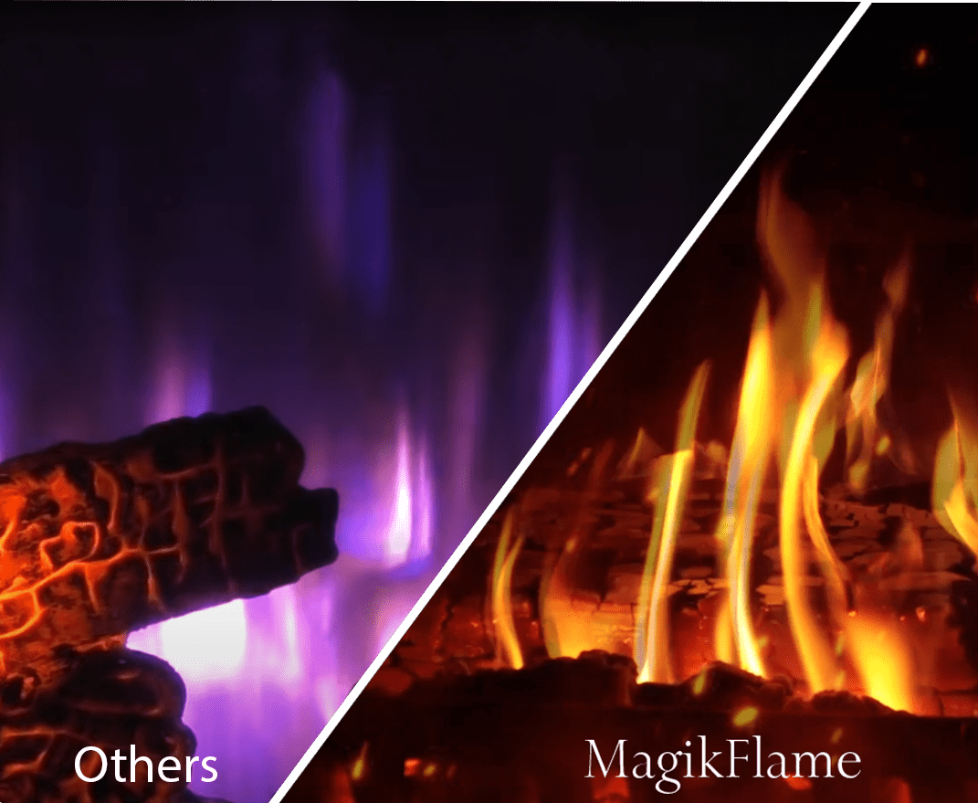 ᑕ ᑐ MagikFlame's Electric Fireplaces Video Demo Gallery